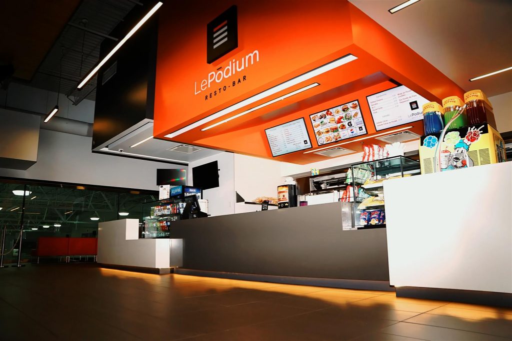 Le Podium Resto – Bar – Sportplexe